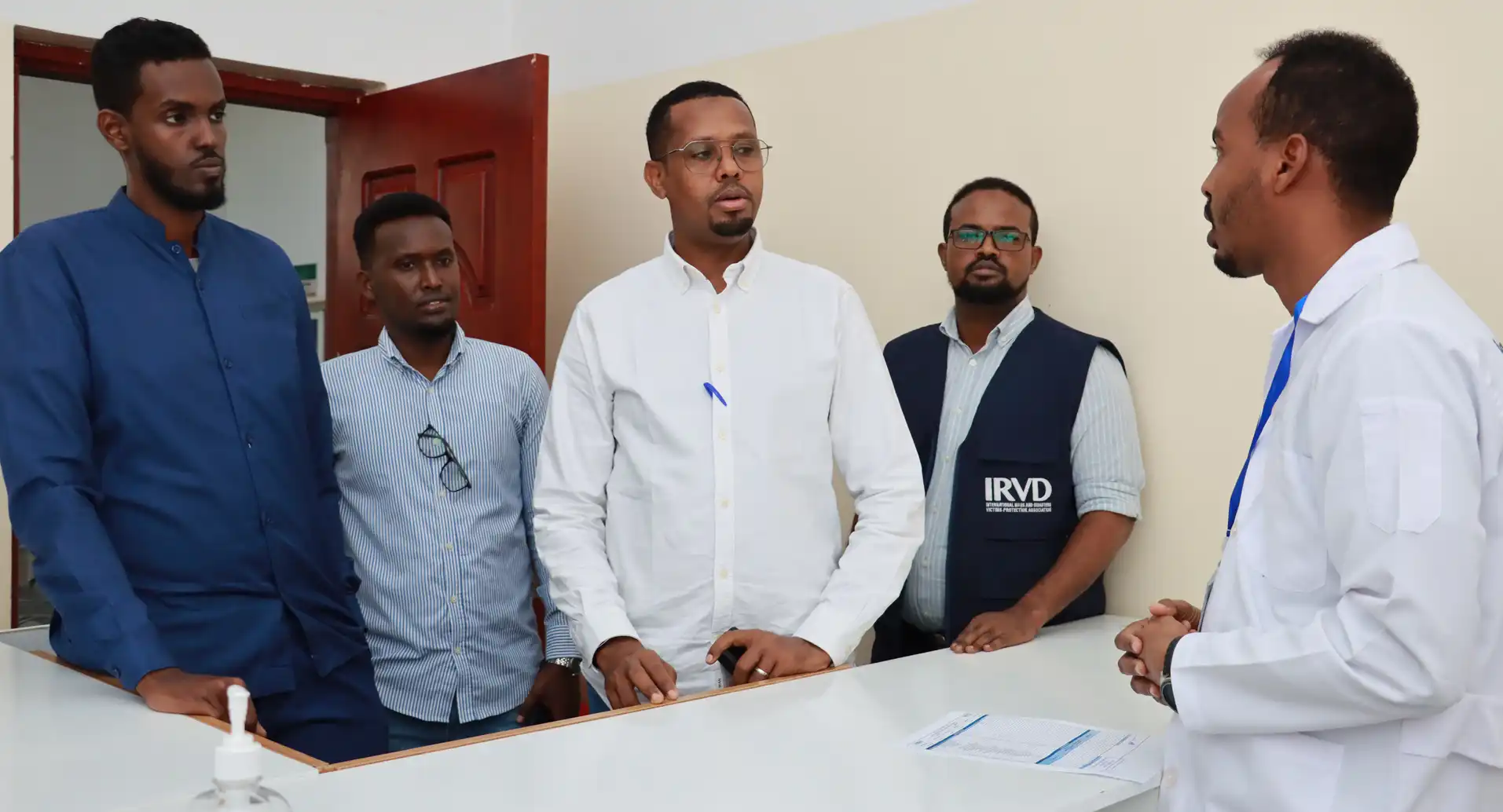The visit of Director General of Medical Services at the Somali ...