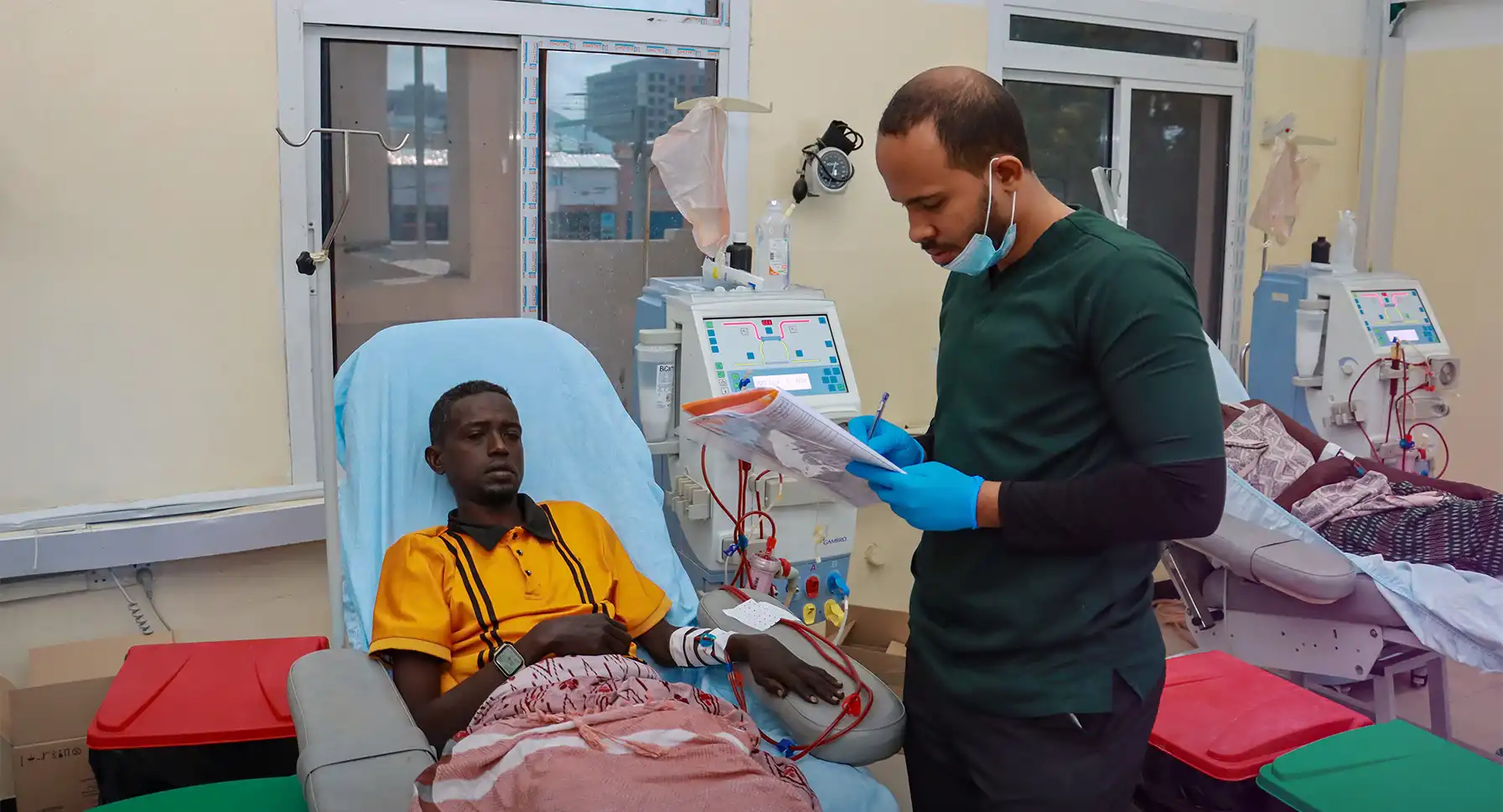 The Dialysis Center at Banadir Hospital in Mogadishu, Somalia | IRVD