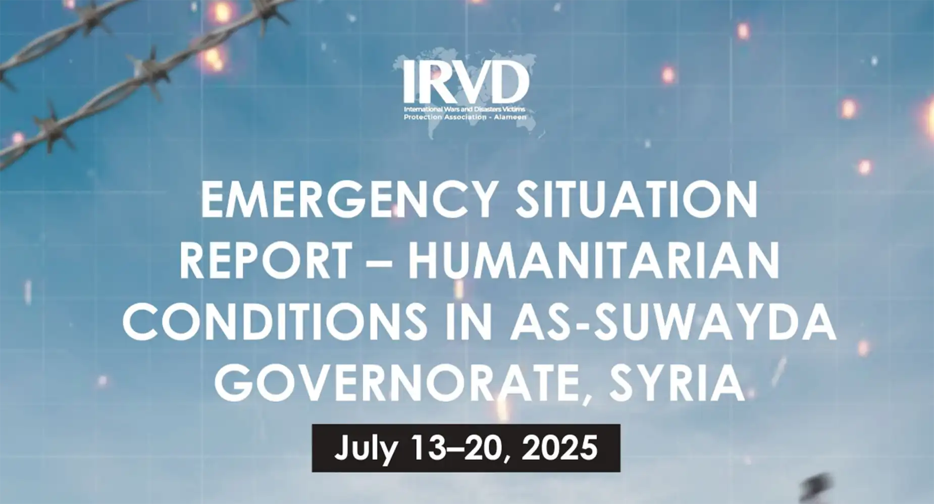 Emergency Situation Report – Humanitarian Conditions in As-Suwayda ...